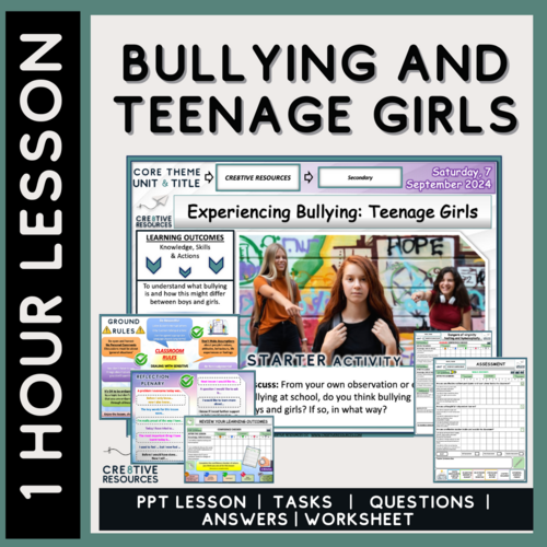 Experiencing Bullying – Teenage Girls PSHE Lesson | RSHE ...
