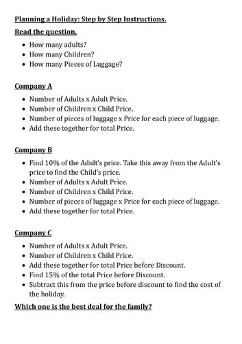 National 4 Applications of Mathematics Resources Unit 1 | Teaching ...