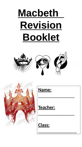 Macbeth Revision Activity Booklet | Teaching Resources