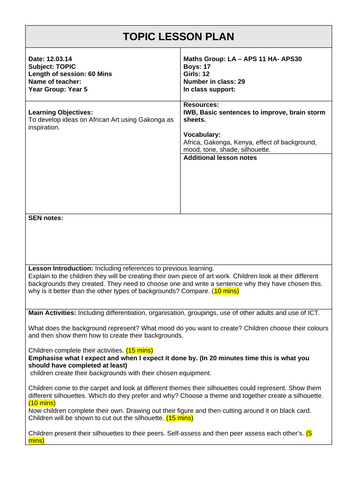 Back to School Africa Project year 5 Geography History Art Fun ...