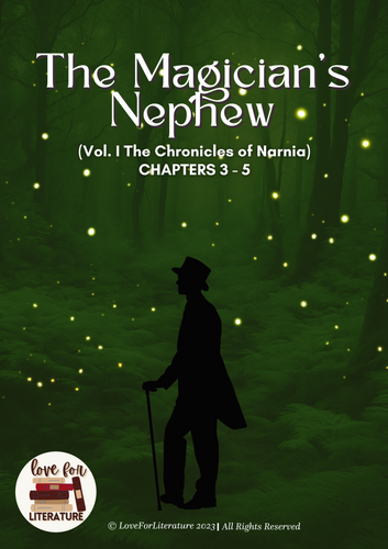 Chronicles of Narnia: The Magician's Nephew Reading Guide Chapters 3-5 ...