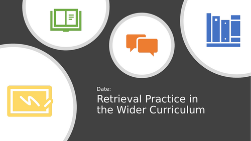 Retrieval Practice Templates and Meeting Outline | Teaching Resources