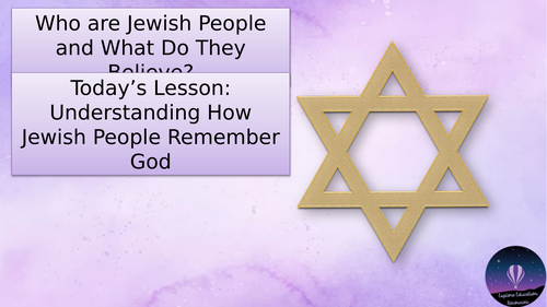 KS1 Jewish Beliefs About God - Judaism - Outstanding RE Lesson ...