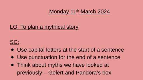 Myths and legends creative writing mythical stories | Teaching Resources