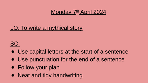 Myths and legends creative writing mythical stories | Teaching Resources