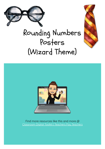 MATHEMATICS POSTERS - ROUNDING NEAREST 10 & 100 (CLASS DISPLAY WIZARD ...
