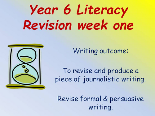 SATS Year 6 Revision Month's Worth Mainly Literacy | Teaching Resources