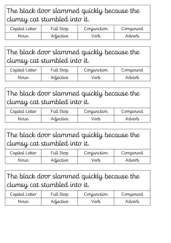 YEAR 2 - GRAMMAR & PUNCTUATION - SAT REVISION | Teaching Resources