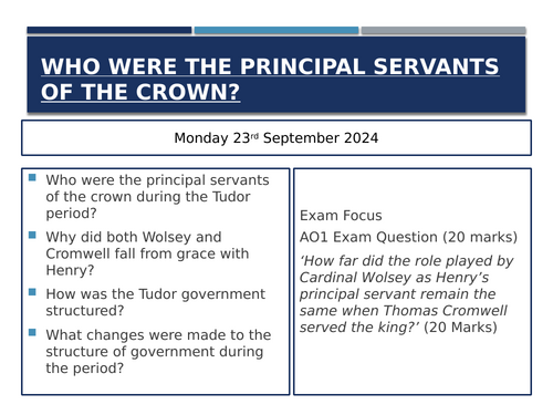 Tudor A level Monarchy and Government Bundle | Teaching Resources