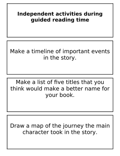 Guided Reading Lots of Ideas To Encourage Kids To Read Literacy ...