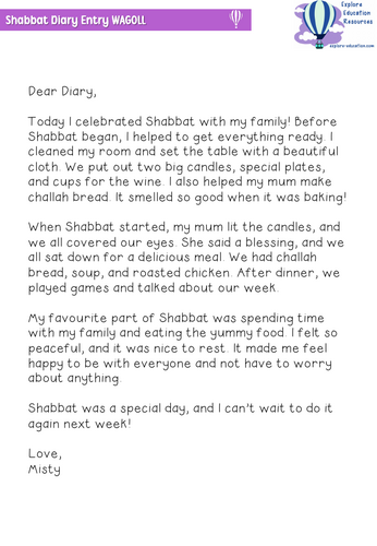 KS1 The Shabbat - Judaism - Outstanding RE Lesson | Teaching Resources