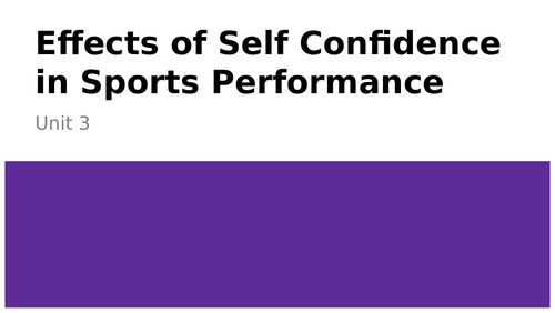 BTEC Level 3 Sport and Exercise Science - Unit 3: Applied Sports ...