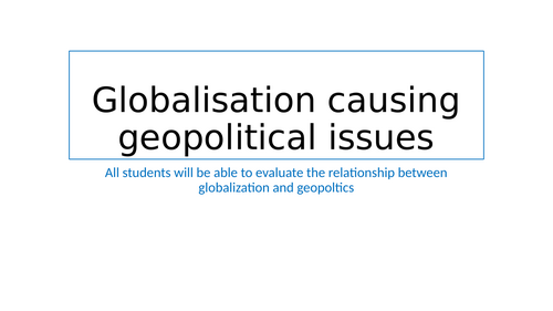 AQA A-level Geography PowerPoint Bundle | Teaching Resources