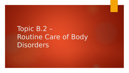 BTEC Level 2 Health an Social Care - Unit 10: Human Body Systems - FULL ...