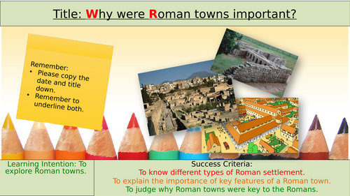KS3 History Romans- Full unit of 9 lessons | Teaching Resources