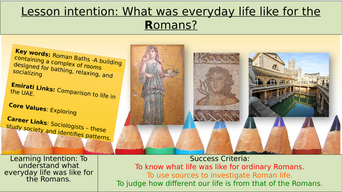 KS3 History Romans- Full unit of 9 lessons | Teaching Resources