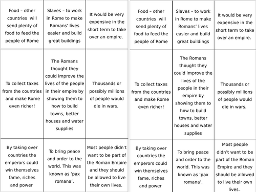 KS3 History Romans- Full unit of 9 lessons | Teaching Resources