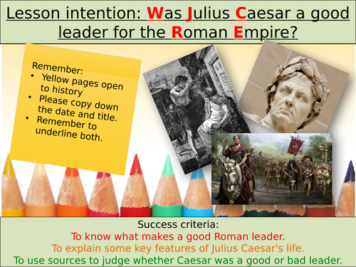 KS3 History Romans- Full unit of 9 lessons | Teaching Resources