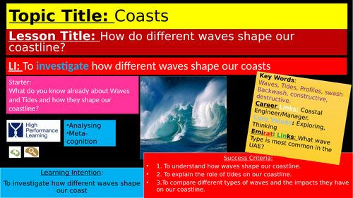 KS3 Coasts unit - 7 lessons | Teaching Resources