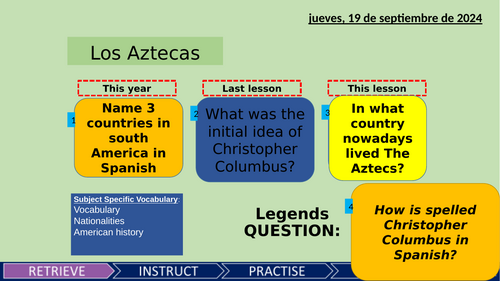 GCSE-Los Aztecas | Teaching Resources