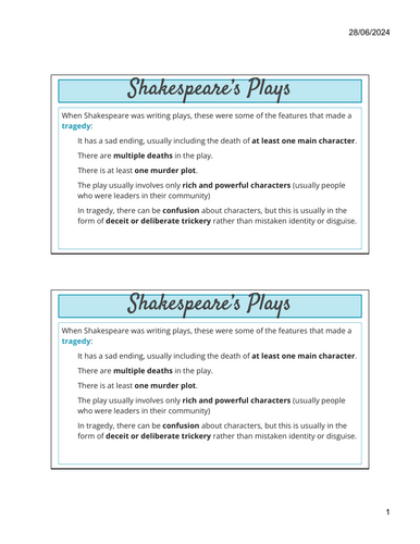 KS3 Romeo & Juliet: Introduction | Teaching Resources