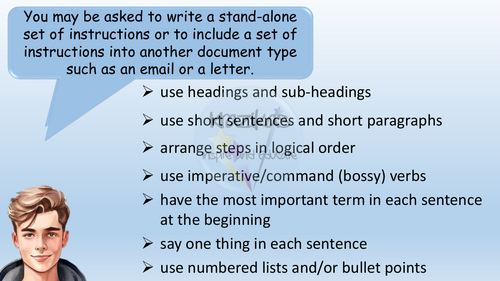 English Functional Skills - Level 1 - Writing PowerPoint Lesson ...