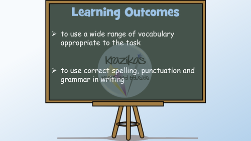 English Functional Skills - Level 1 - Writing PowerPoint Lesson ...