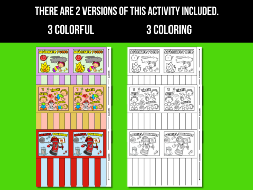 Spanish Fire Safety Week Activities Crafts And Art Project Windsock ...