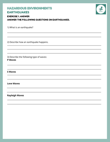 Earthquakes lesson | Teaching Resources