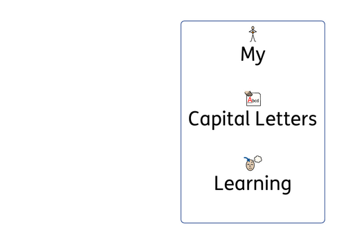 Capital Letters - Widget Based | Teaching Resources