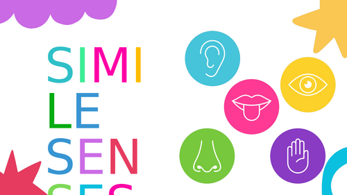 Senses Simile Poems | Teaching Resources