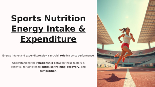 NCFE Level 3 - Sports Nutrition | Teaching Resources