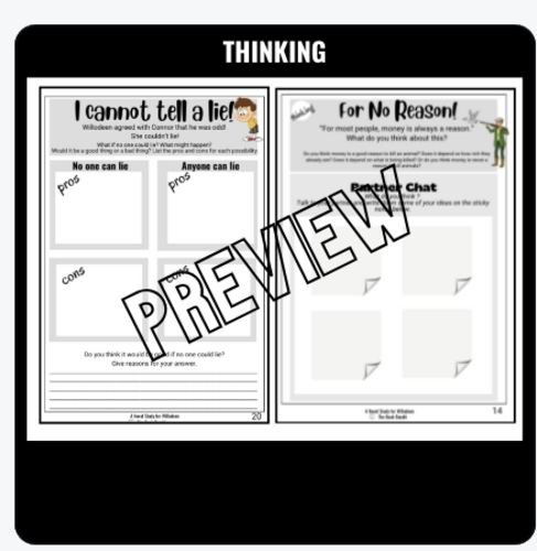 WILLODEEN NOVEL STUDY based on the book by KATHERINE APPLEGATE ...