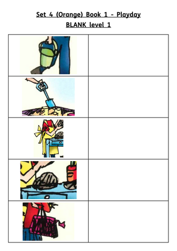 Read Write Inc -RWI Set 4 (Orange) Book resources and activities bundle ...