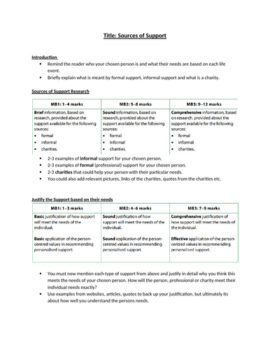 Health & Social Care R033: Person Centred Values Part 2b J835 OCR ...