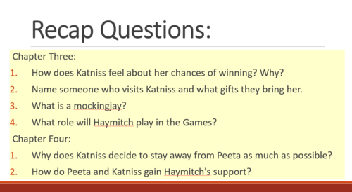 Hunger Games Scheme English and Literacy | Teaching Resources