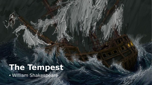 SOW The Tempest KS3 - 14 PowerPoints and resources | Teaching Resources