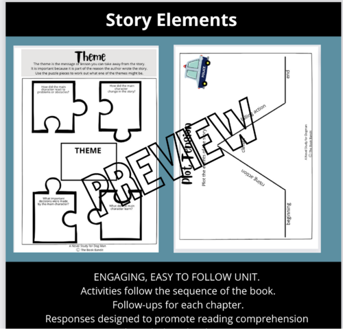 DOG MAN Book One BOOK COMPANION | Teaching Resources