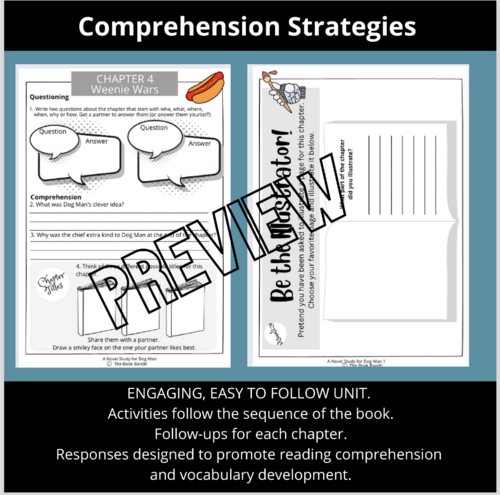 DOG MAN Book One BOOK COMPANION | Teaching Resources