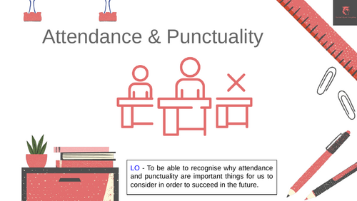 Attendance & Punctuality Tutorial / Assembly | Teaching Resources