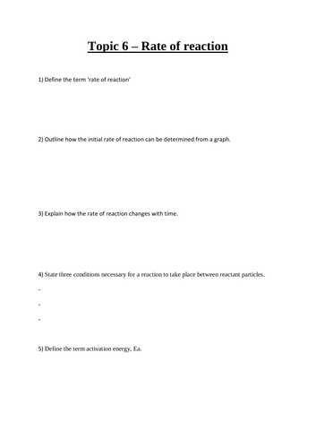 Reactivity 2 / IB Chemistry / Reactivity 2.2 (Including HL and ...