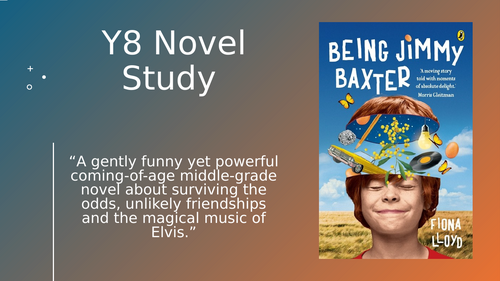 Being Jimmy Baxter - Jimmy Character Study | Teaching Resources
