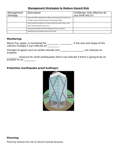 AQA GCSE Geography - Natural Hazards. | Teaching Resources AQA GCSE Geography - Natural Hazards. | Teaching Resources