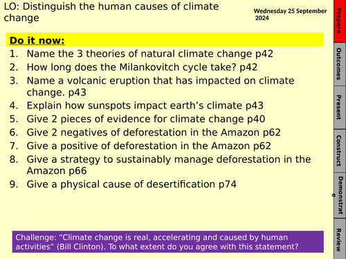 AQA GCSE Geography - Natural Hazards. | Teaching Resources
