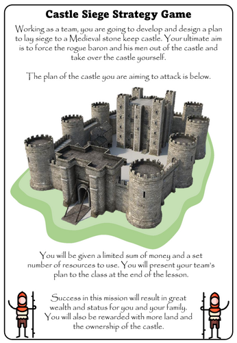 Medieval Castle Attack & Siege Strategy Game (Open Day/Night or ...