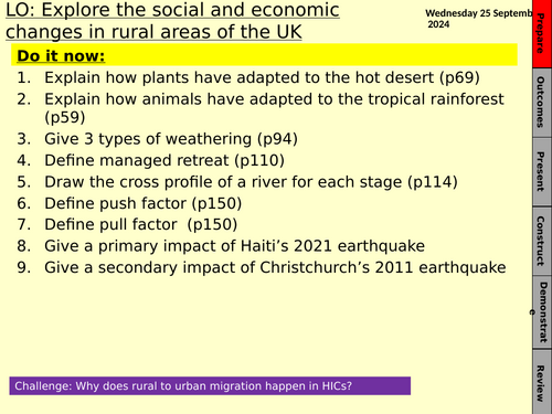 AQA GCSE Geography - Changing Economic World | Teaching Resources
