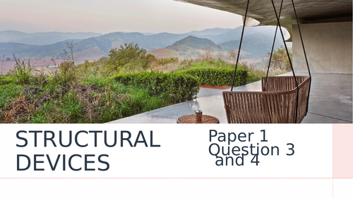 Structural Devices Display | Teaching Resources
