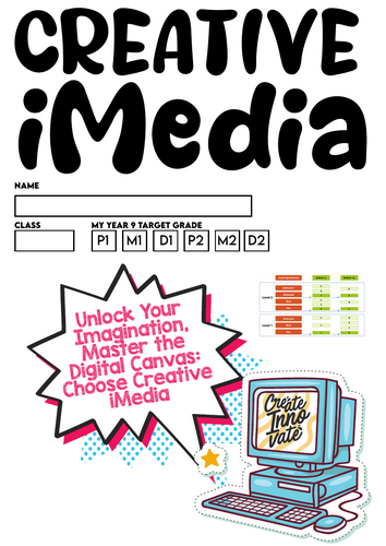 Creative iMedia Work Book (skills building) - R094 | Teaching Resources