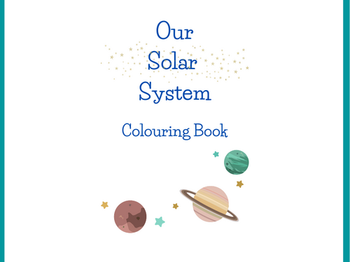 Our Solar System Colouring Book | Teaching Resources