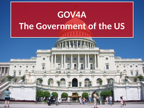 A Level Politics USA Unit 4a Government of America - The executive - 16 ...